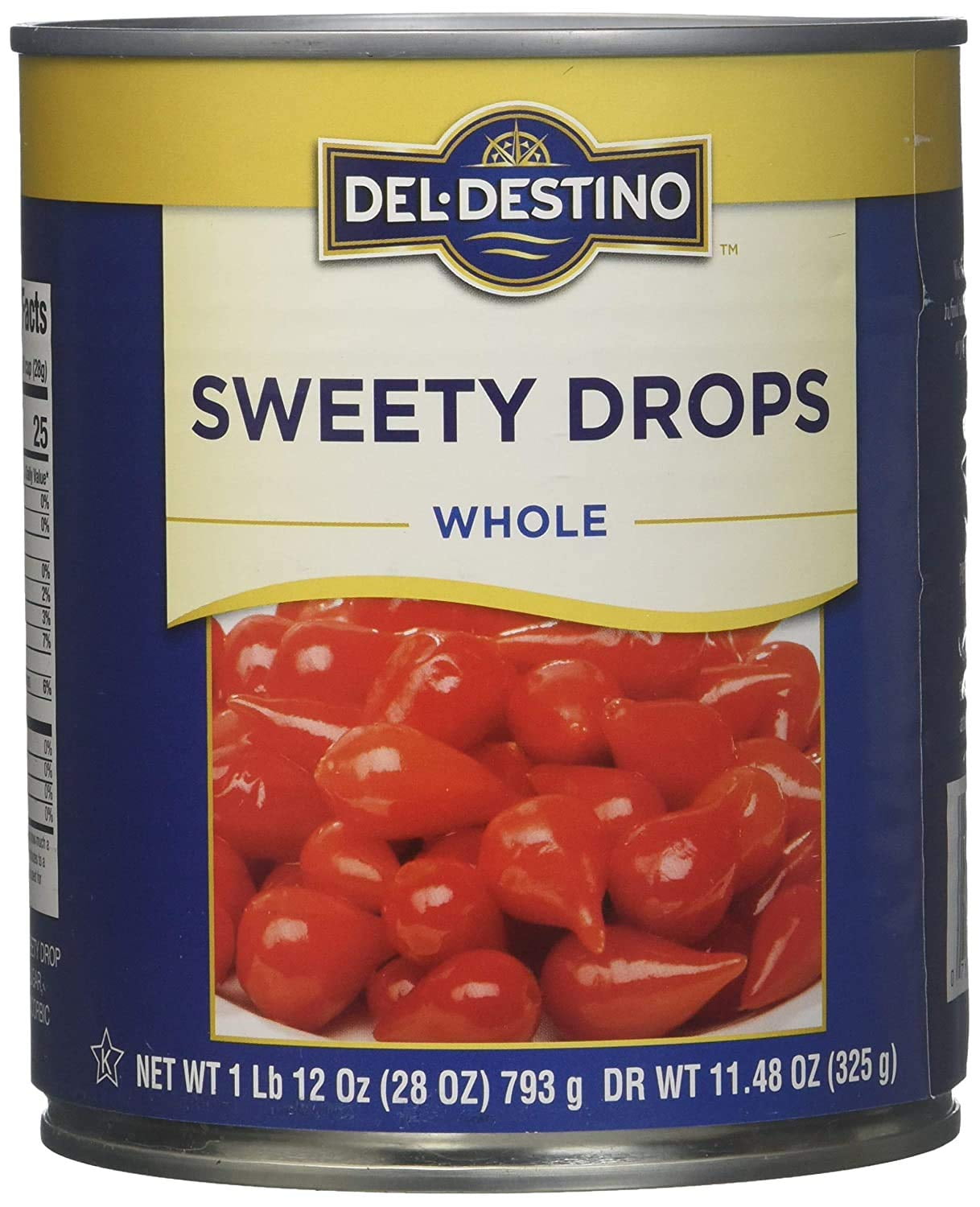 Sweety Drop Miniature Peppers Tin, 28 Oz - Walmart.com