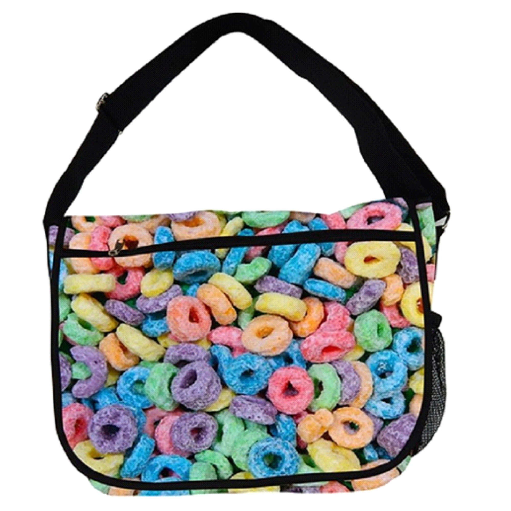 Sweetz-A-Riffic Candy Messenger Bag With Adjustable Strap - Rainbow ...