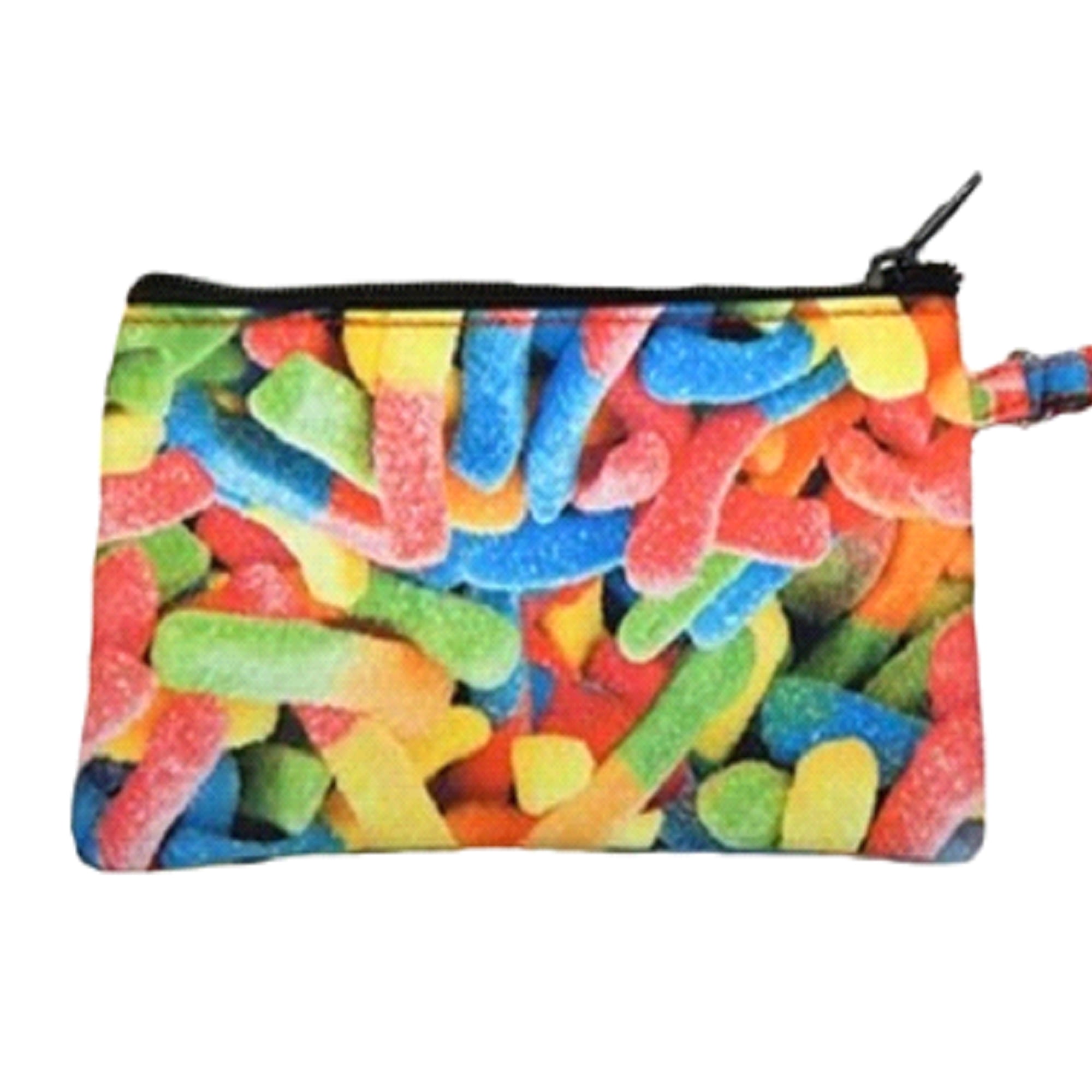 Sweetz-A-Riffic Candy Themed Women's Wristlet/Cell Phone Holder - Gummy ...