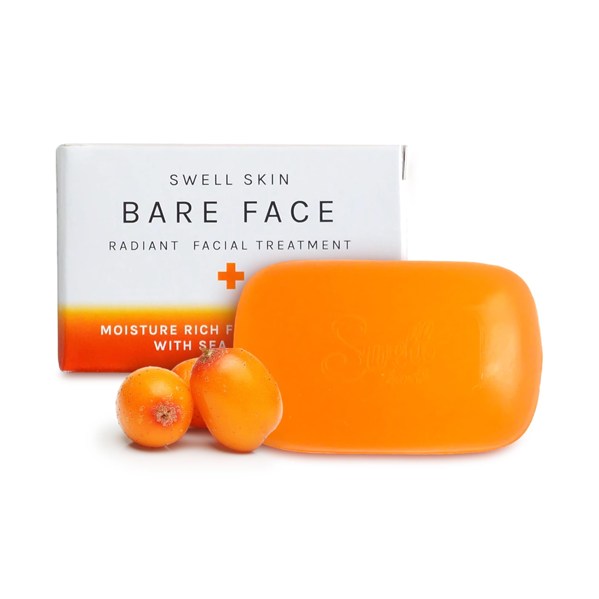 Swell Skin - Bare Face, Moisture-Rich Gentle-Cleansing Bar Soap for All ...