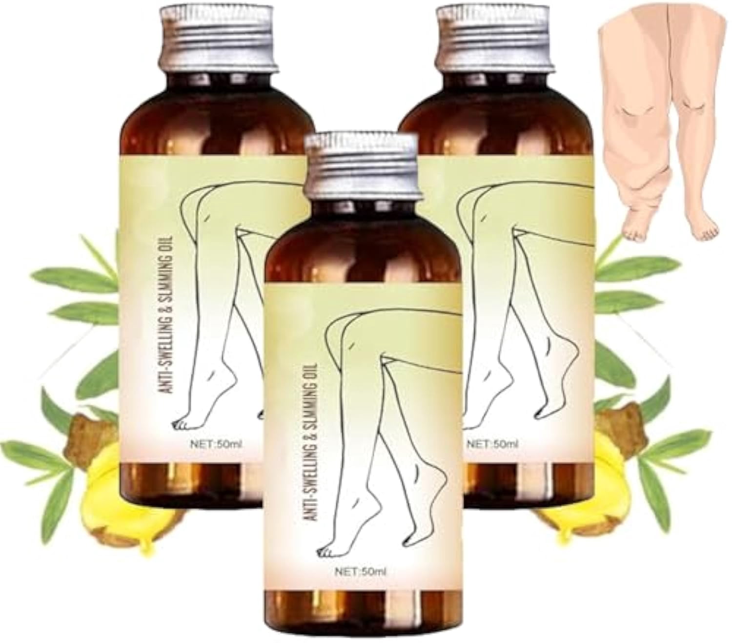Swellclear Massage Oil for Legs, Swell Clear Lymphrelief Massage Oil ...