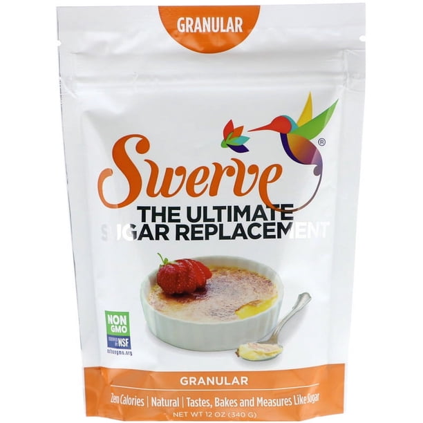 Swerve All-Natural Sweetener Granular -- 12 oz - Walmart Business Supplies
