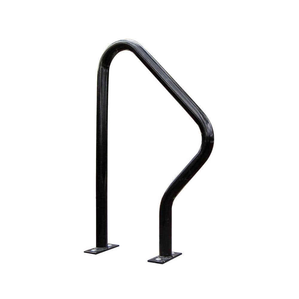 Swerve Rack 2-Bike Powder-Coat Surface Mount 22 in. Bike Rack - Walmart.com