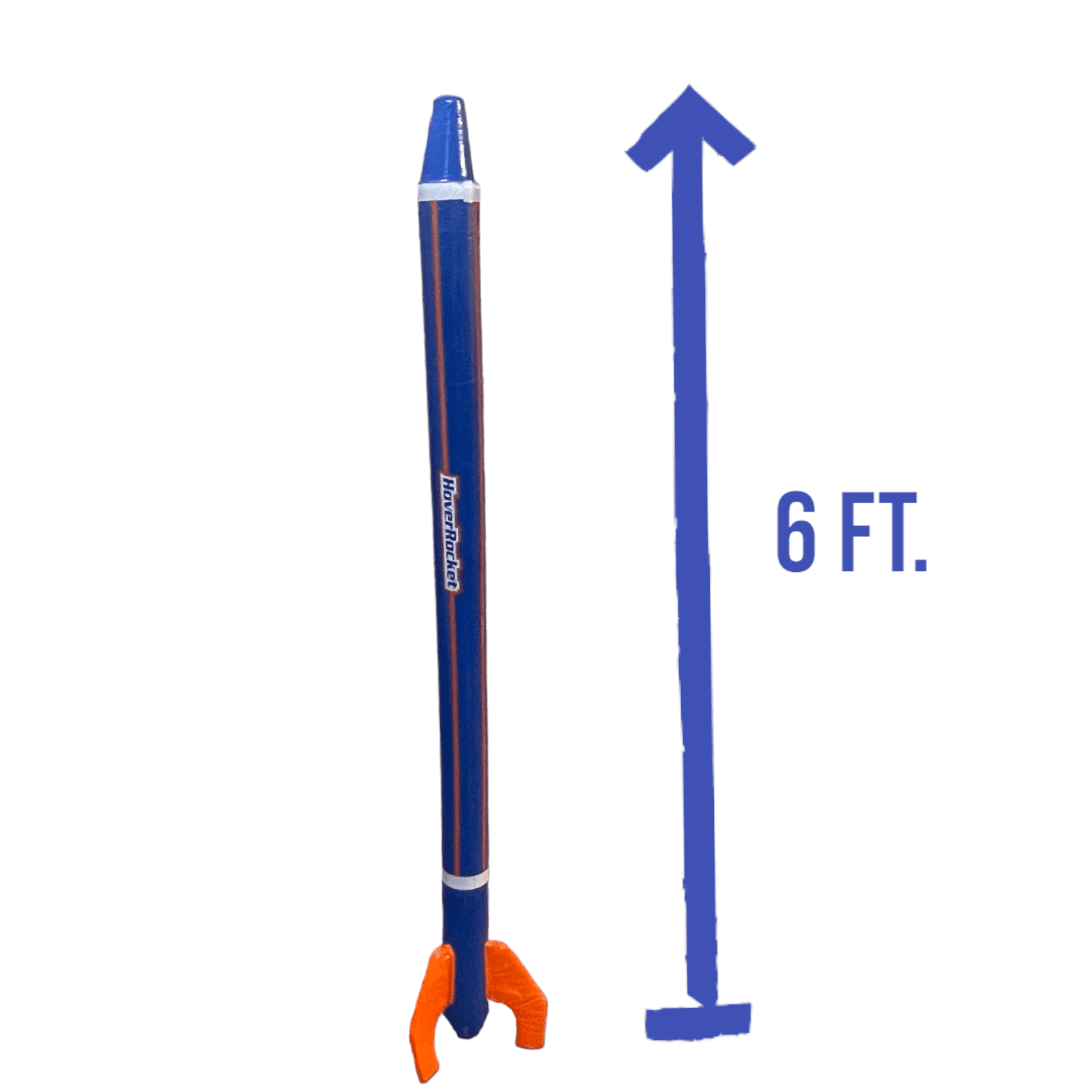 Hover Rocket - 6ft Soaring Rocket by Swerve Sports - Walmart.com