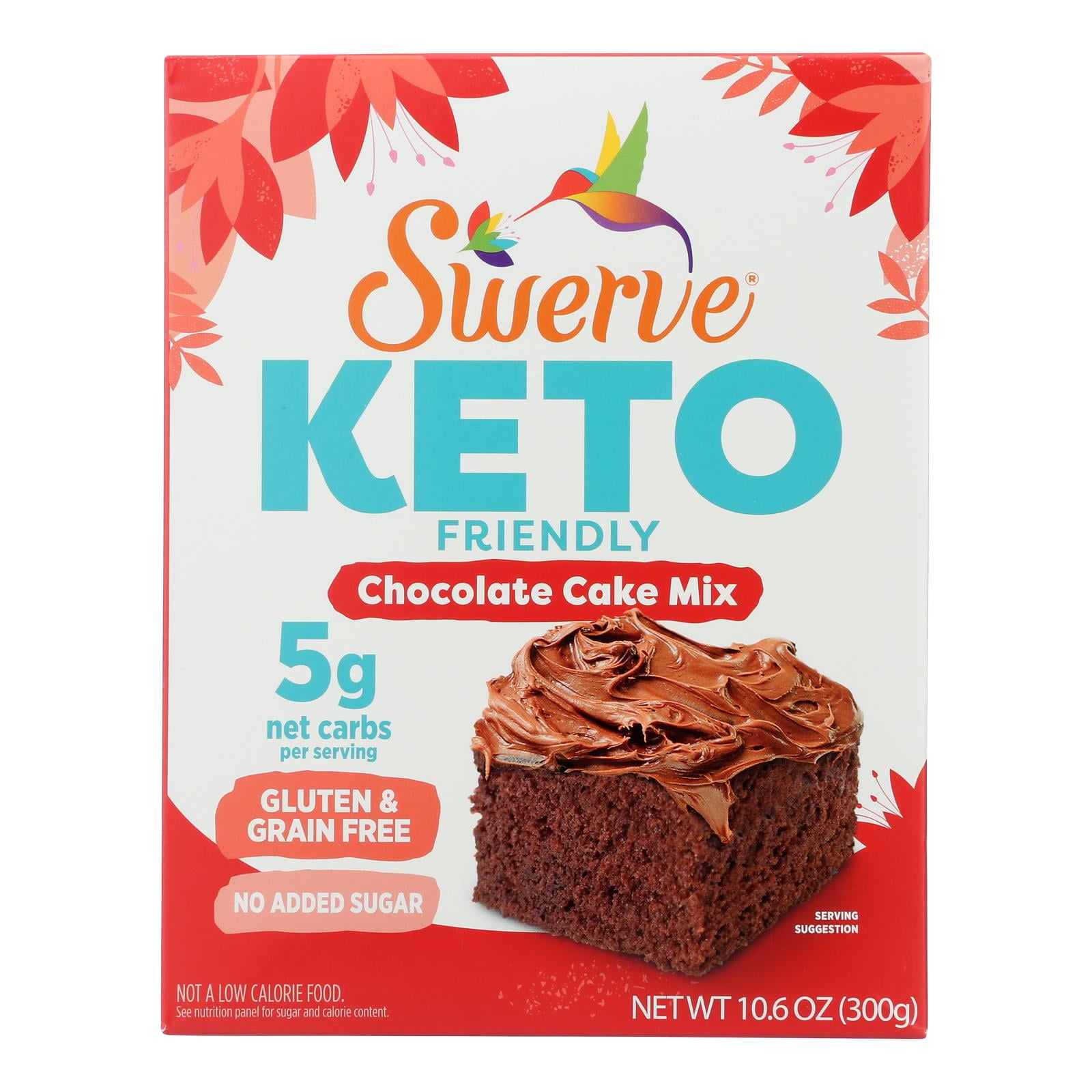 Swerve Sweets™ Chocolate Cake Mix - Case of 6 - 10.6 OZ - Walmart.com