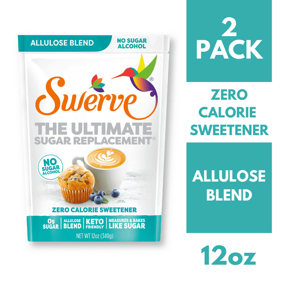 Swerve Zero Calorie Allulose Sweetener, Keto & Paleo Friendly ...