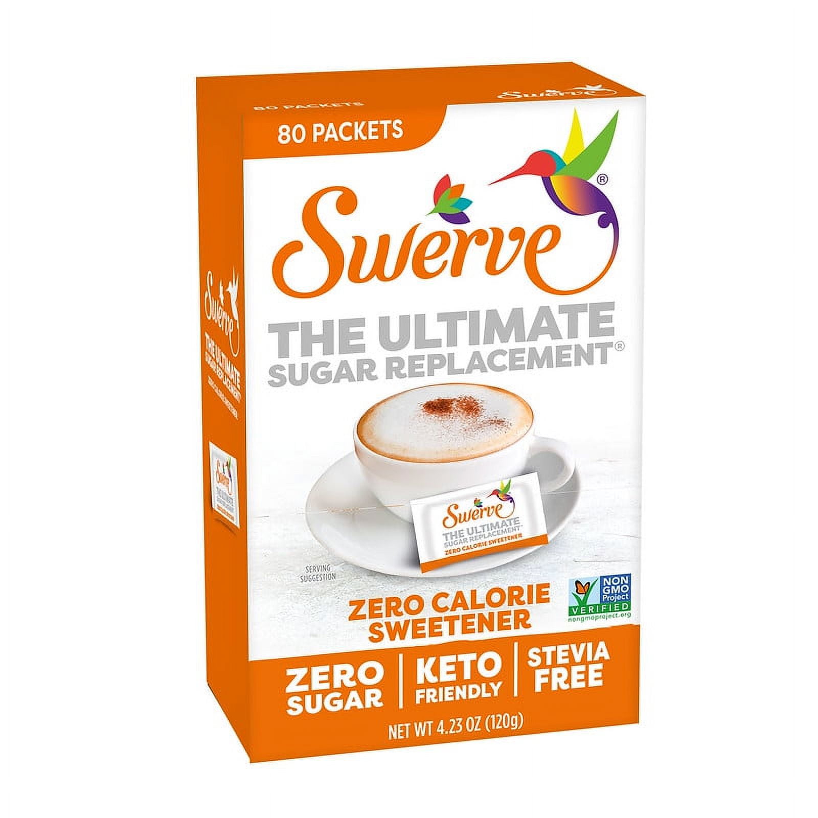 Swerve Keto Friendly Zero Calorie Individual Confectioners Sweetener ...