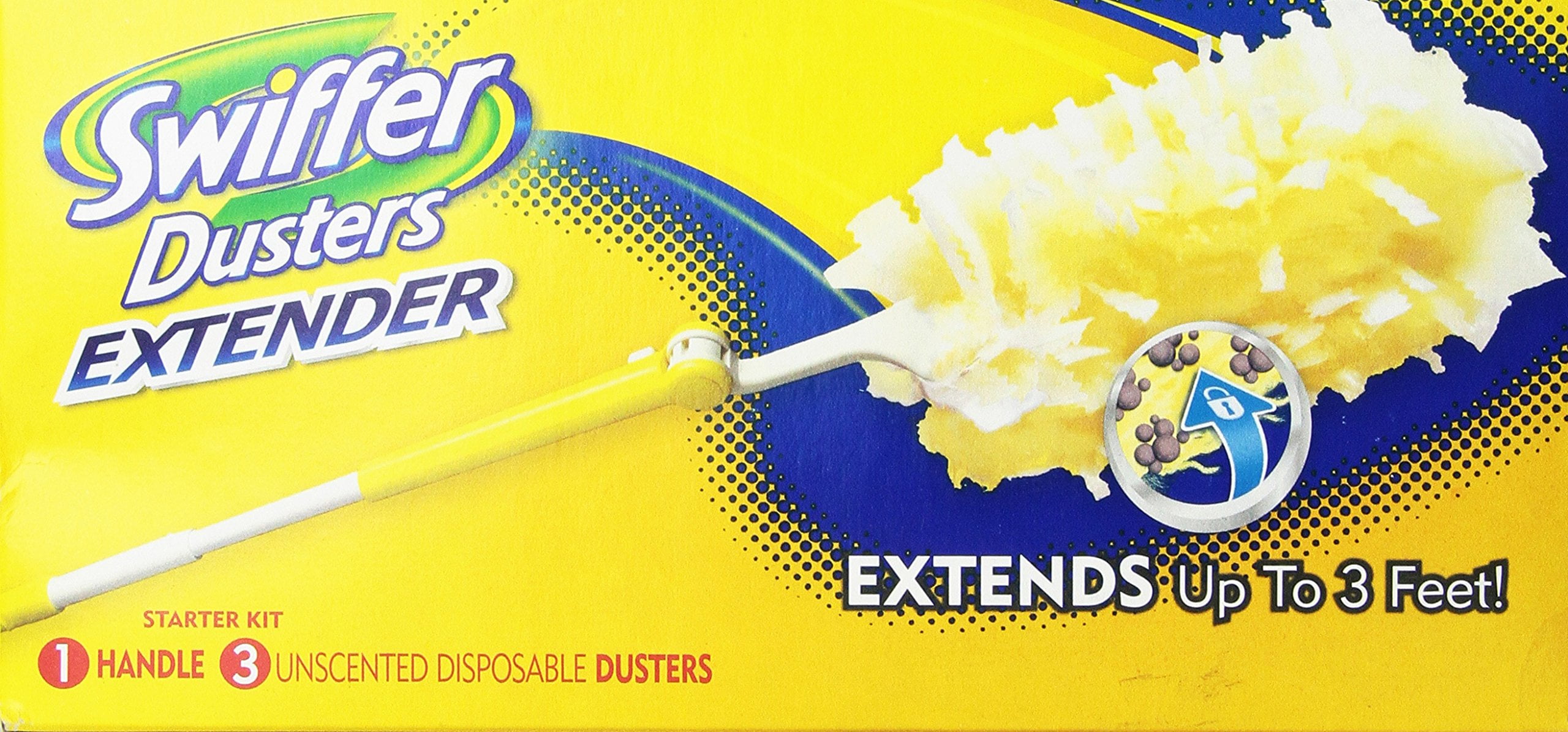 Swiffer 360 Dusters Extender Kit, Extends up to three feetRDD14 - Walmart.com
