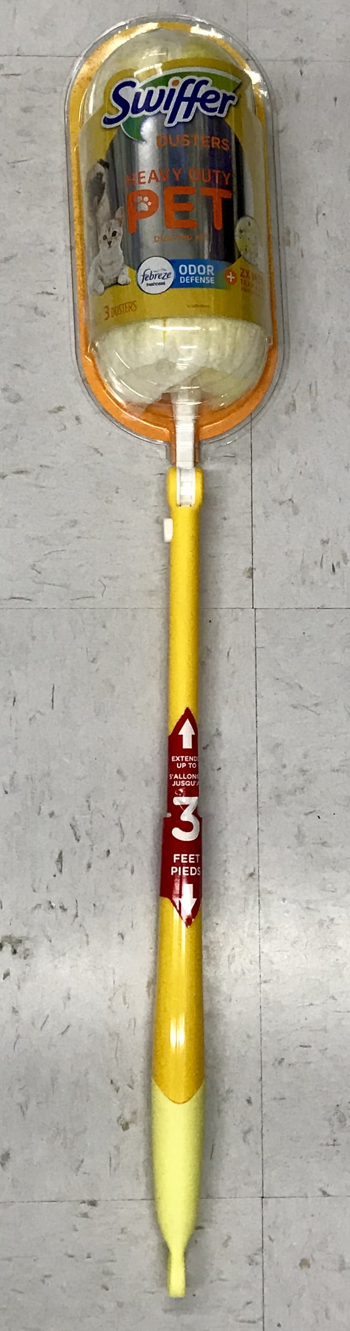 Swiffer 360 Dusters Pet Heavy Duty Extendable Handle Starter Kit (1 ...