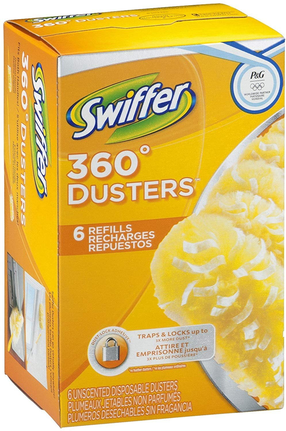 Swiffer 360 Dusters Refills Unscented , Pack of 8 - Walmart.com