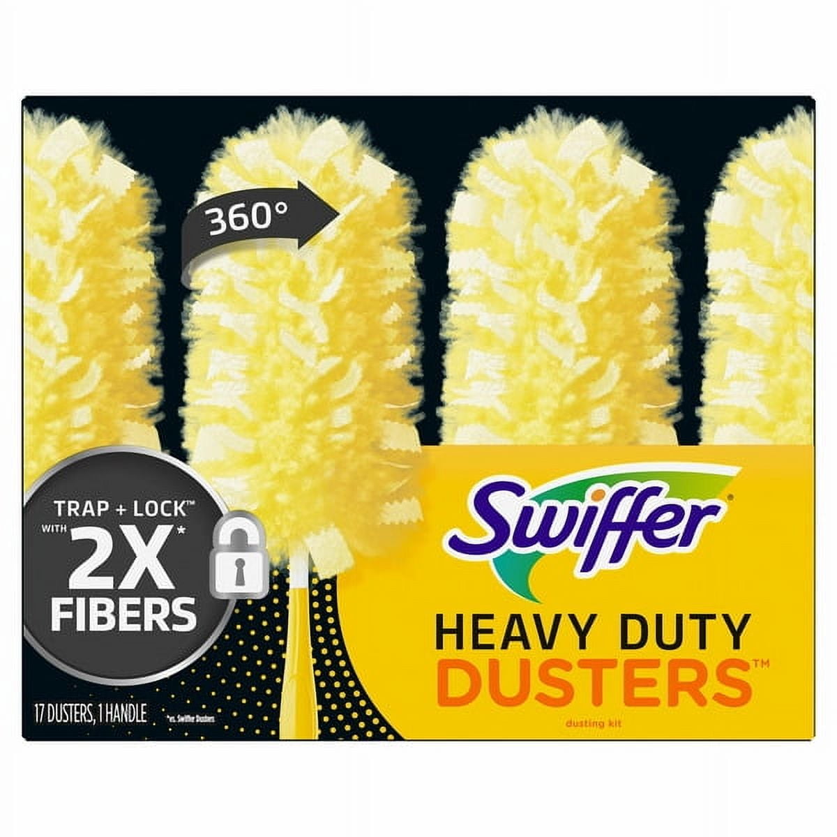 Swiffer Duster Heavy Duty Dusting Kit, 1 Handle + 17 Refills - Walmart.com
