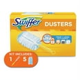 Swiffer-1PK Dusters Starter Kit, Dust Lock Fiber, 6\" Handle, Blue ...