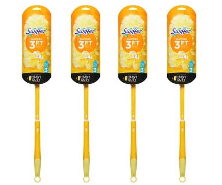 Swiffer Dusters Extendable Refillable Handle Starter Kit (4/Case) - Walmart.com