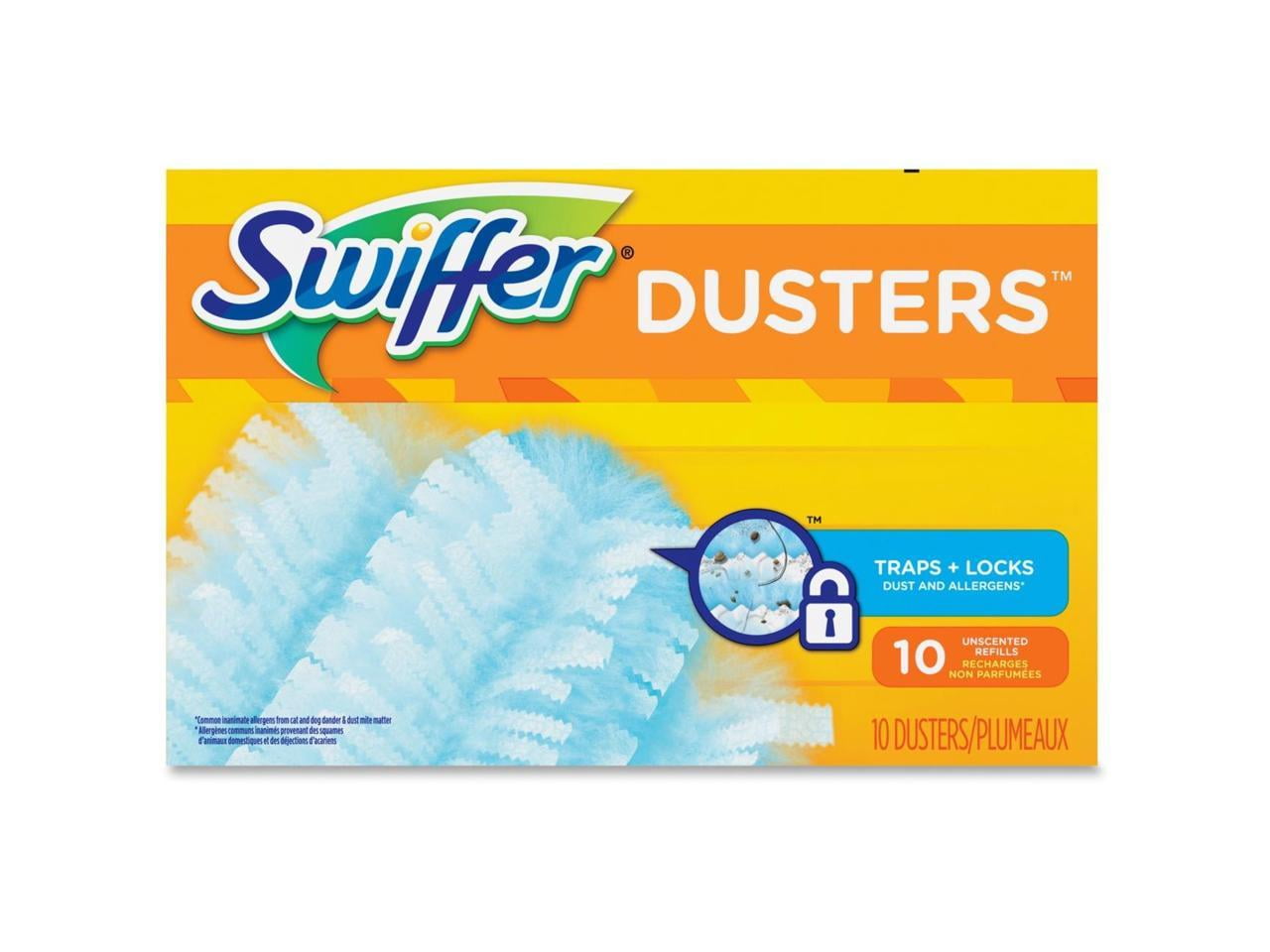 Swiffer Dusters Multi-Surface Refills, Extended Clean, Fan Wand, 10 ...