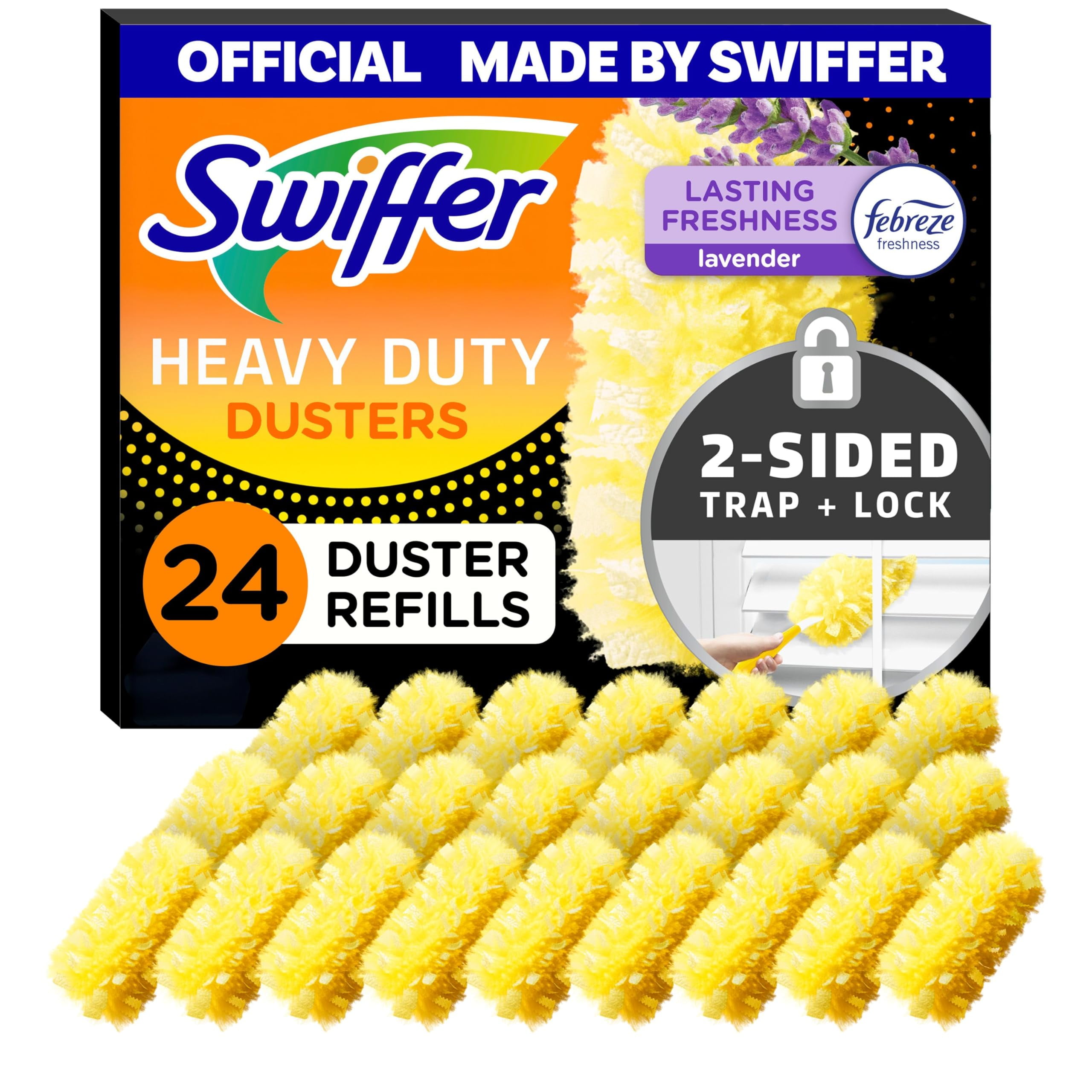 Swiffer Dusters Refill for Cleaning, Feather & Microfiber Duster ...