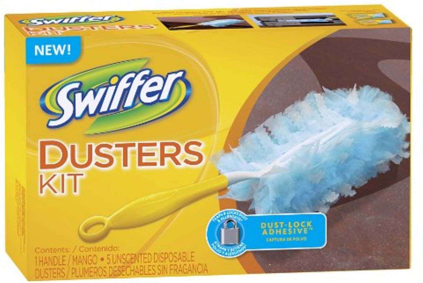 Swiffer Dusters Starter Kit, Unscented, 5 Ct (2 Pack) (Bundle ...