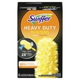 Swiffer Heavy Duty Duster, Refills, 6 Count, Yellow, Unscented ...