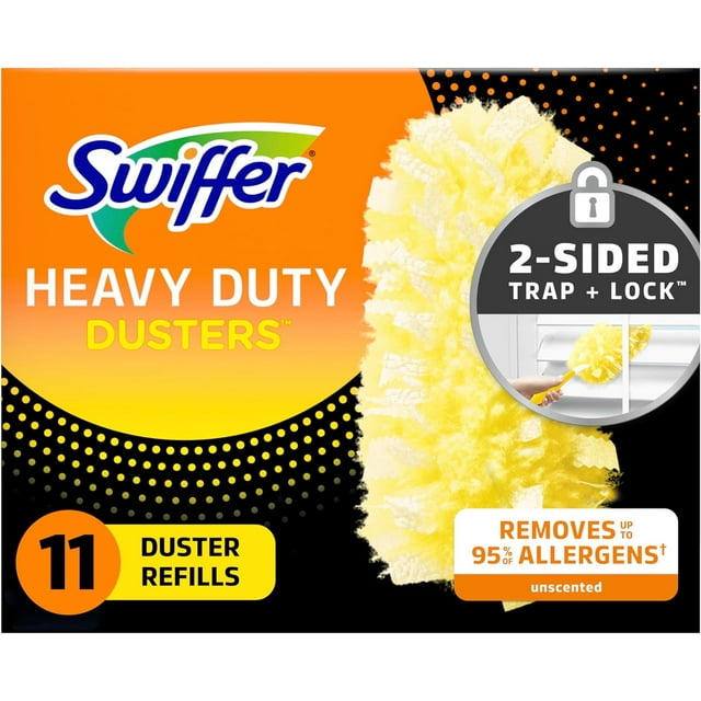 Swiffer Heavy Duty Refills, Ceiling Fan Duster, 11 Count - Walmart.com
