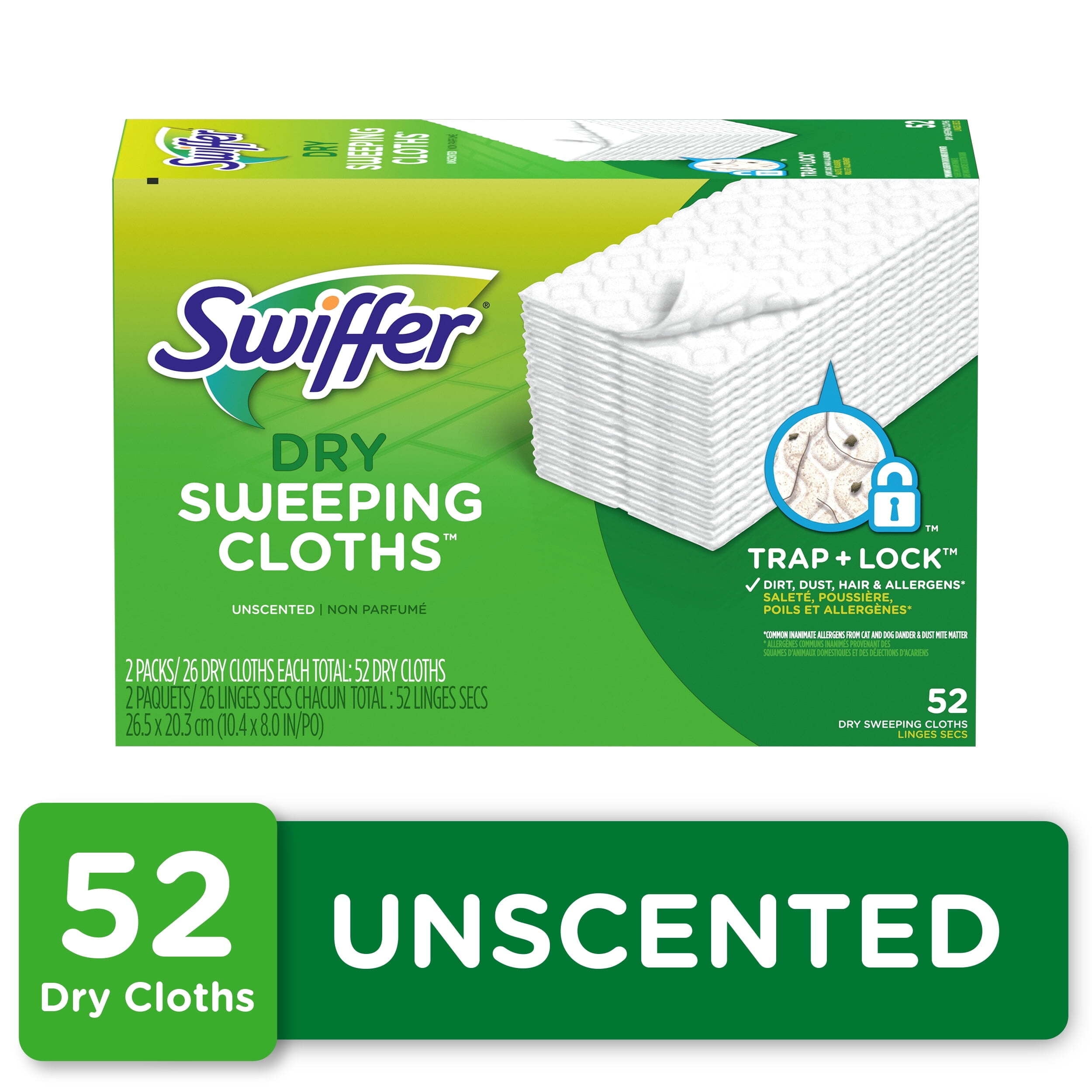 Swiffer Sweep + Mop, Dry Pads Refill, Floor Cleaner, Cleaning Cloths ...
