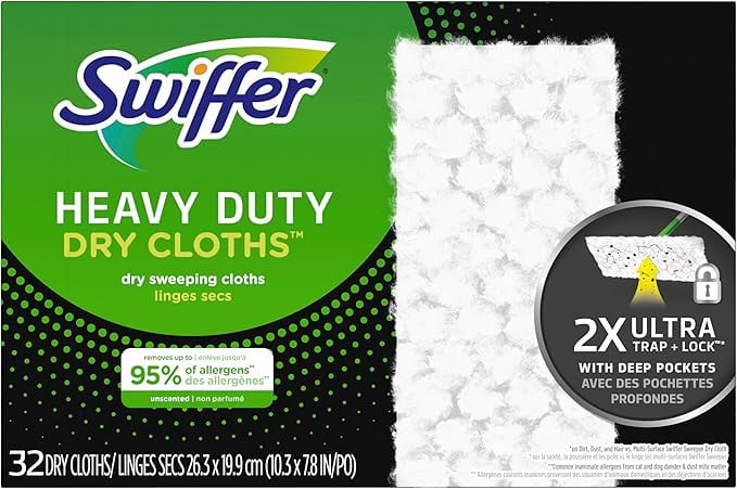 Swiffer Sweeper Heavy Duty Dry Cloth Refills, 50 ct - Walmart.com