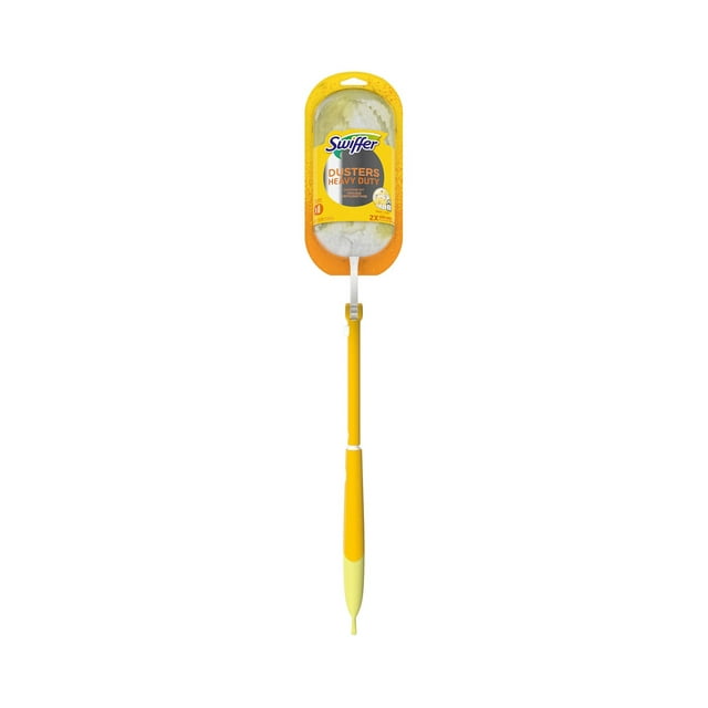 Swiffer Swiffer Dusters Heavy Duty Extendable Handle Dusting Kit (1 ...
