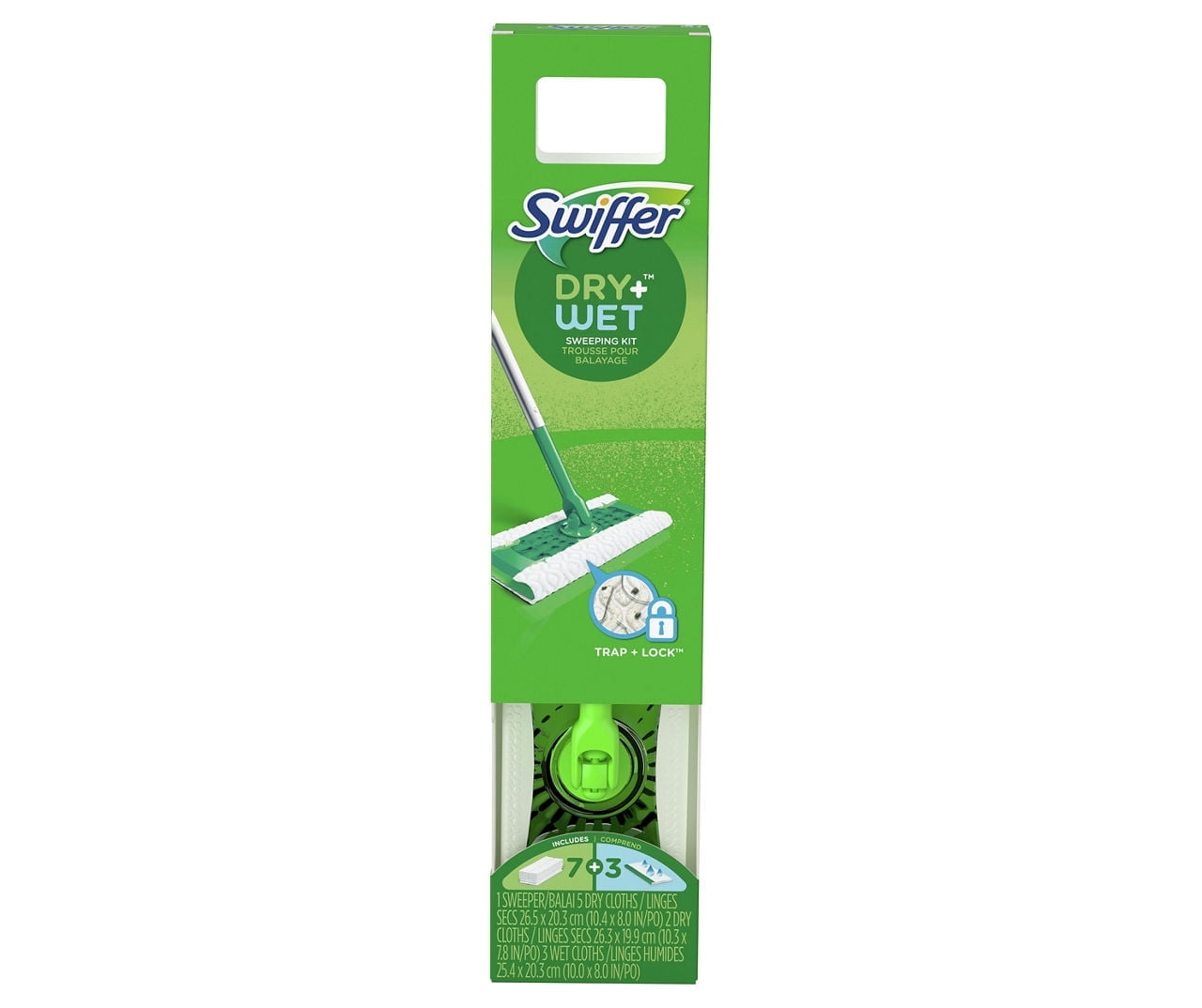 Swiffer Swiffer Sweeper 2-in-1, Dry and Wet Multi Surface Floor Cleaner ...