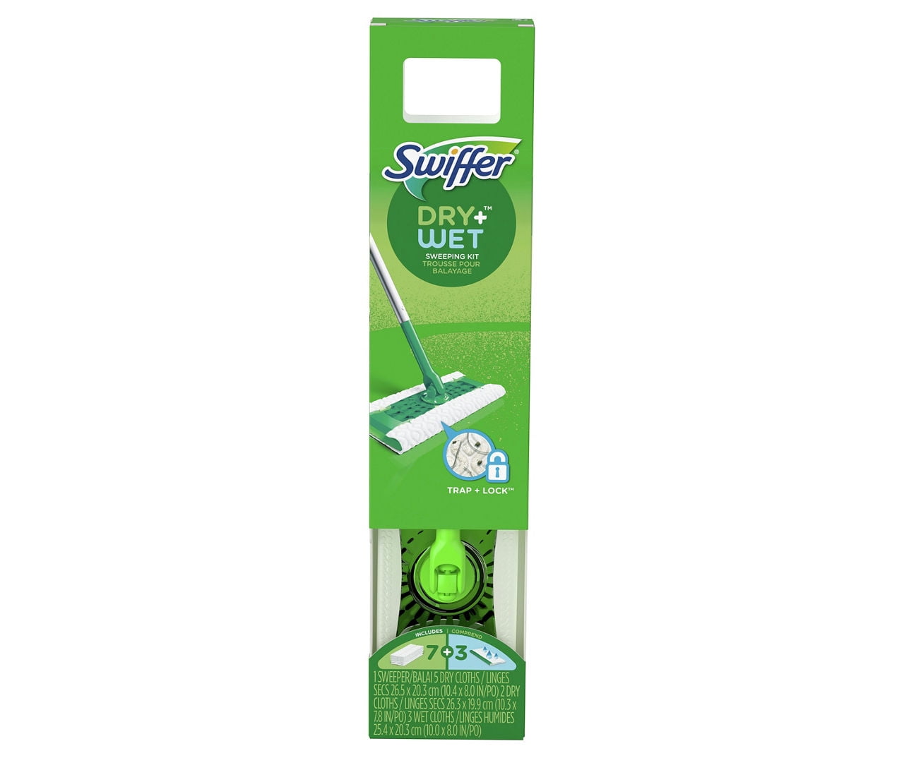 Swiffer Swiffer Sweeper 2-in-1, Dry and Wet Multi Surface Floor Cleaner ...