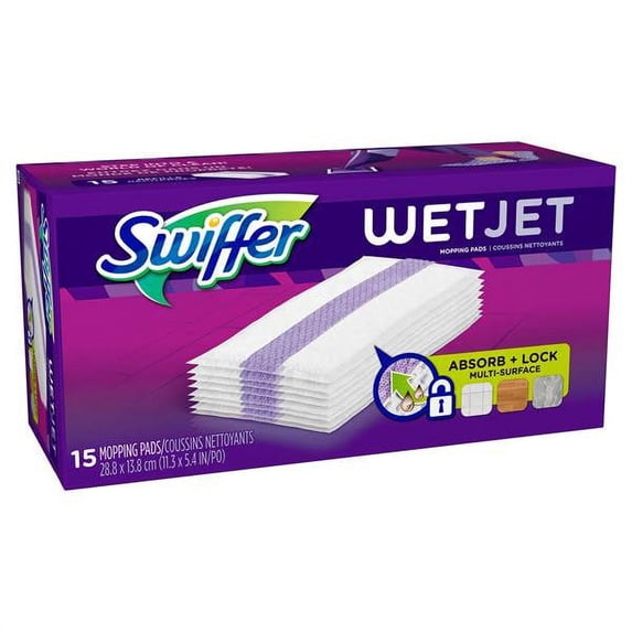 Swiffer Wet Jet Mop Disposable Replacement Pads (Pack of 3) - Walmart.com