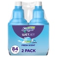 Swiffer WetJet Floor Cleaner Solution: Open Window Fresh Scent (2x42.2 ...