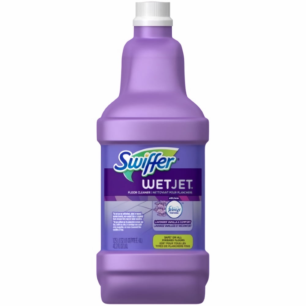Swiffer WetJet Multi-Purpose Floor Cleaner Solution, Lavender Vanilla ...