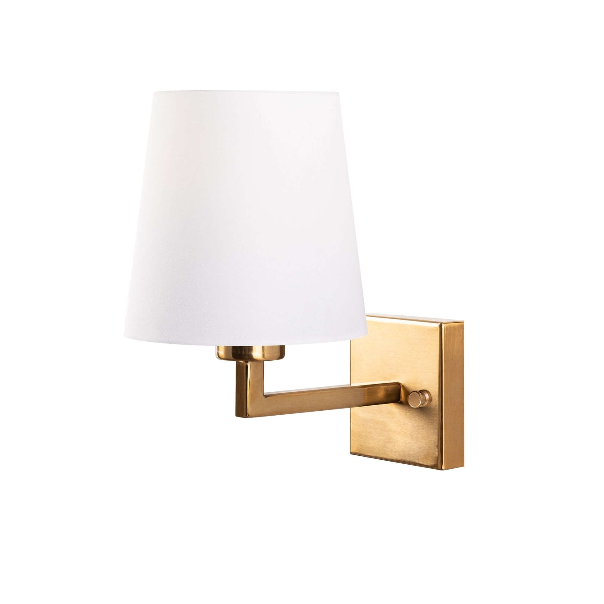 Swift Beacon Charm Wall White Wall Sconce Light - Sturdy Metal Body ...