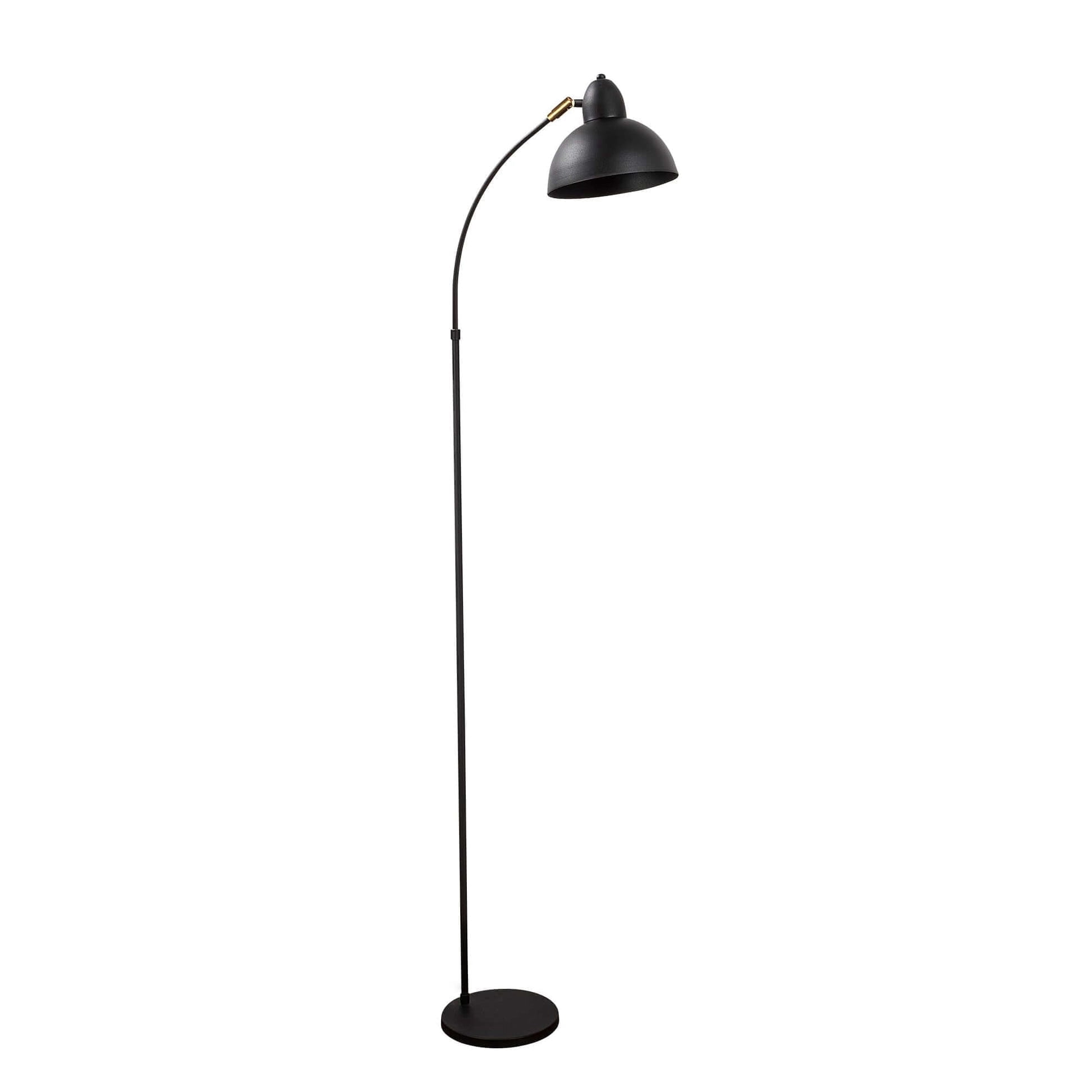 Swift Beacon Luxe Arc Black Floor Lamp for Living Room - Durable ...