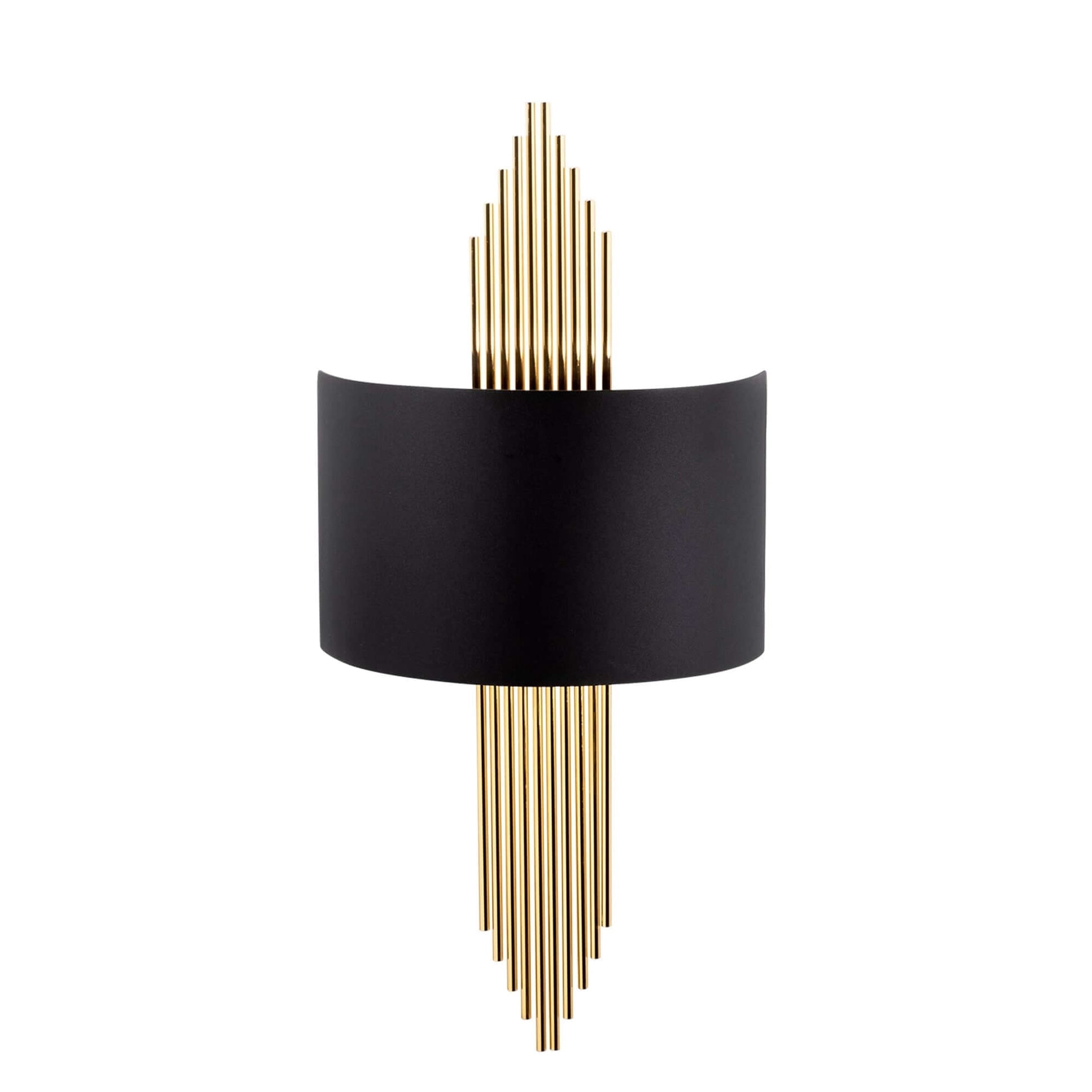 Swift Beacon Regal Cascade Wall Sconce Light - Sturdy Metal Body with ...