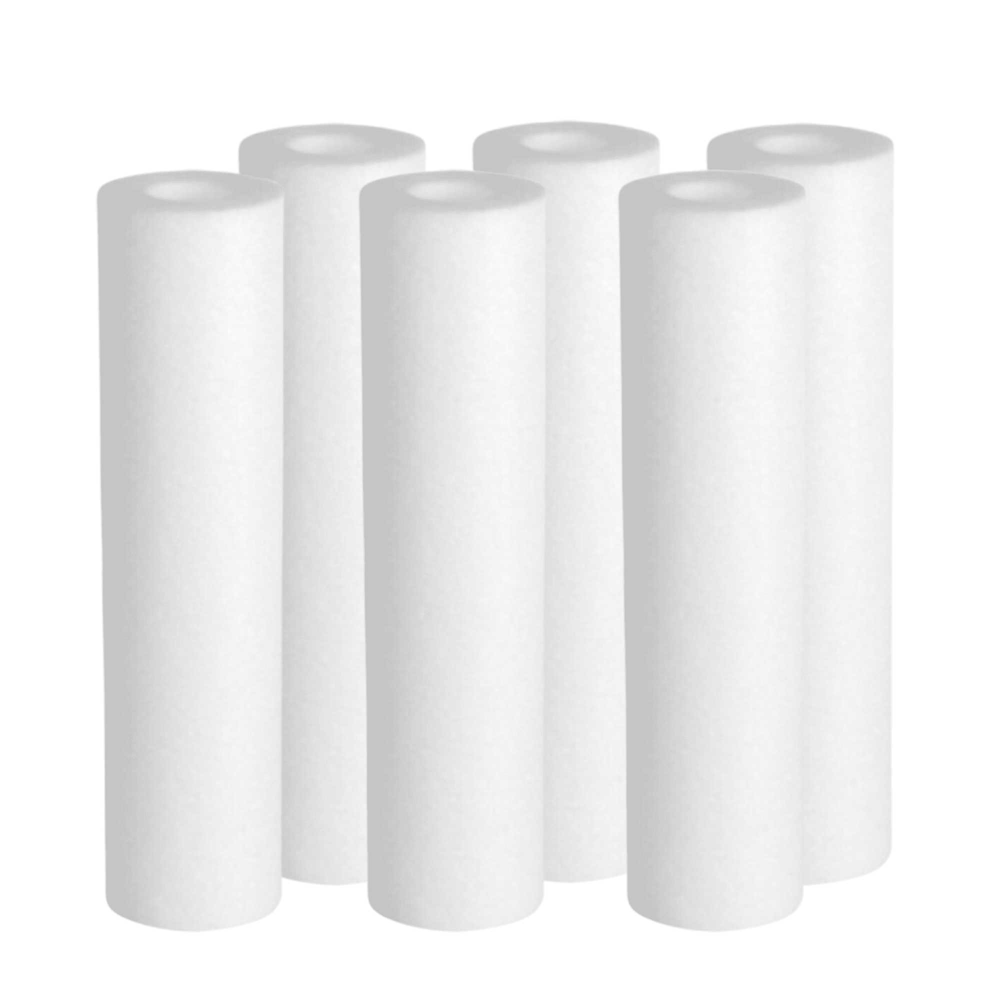 Swift Green 10" X 2.5" 5-Micron Melt Blown Sediment Water Filter Cartridge, NSF/ANSI 42 ...