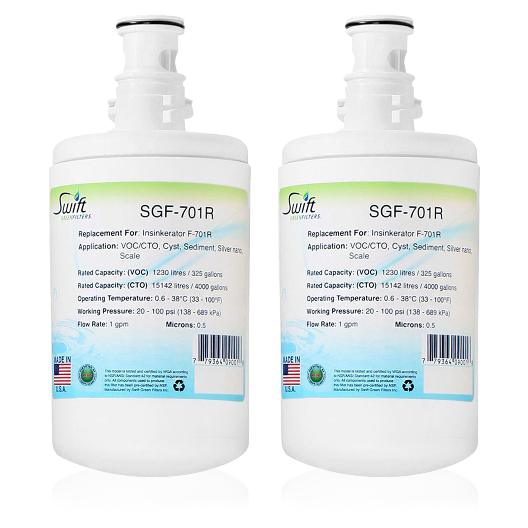Swift Green Filters SGF-701R Compatible Commercial Water Filter for F ...