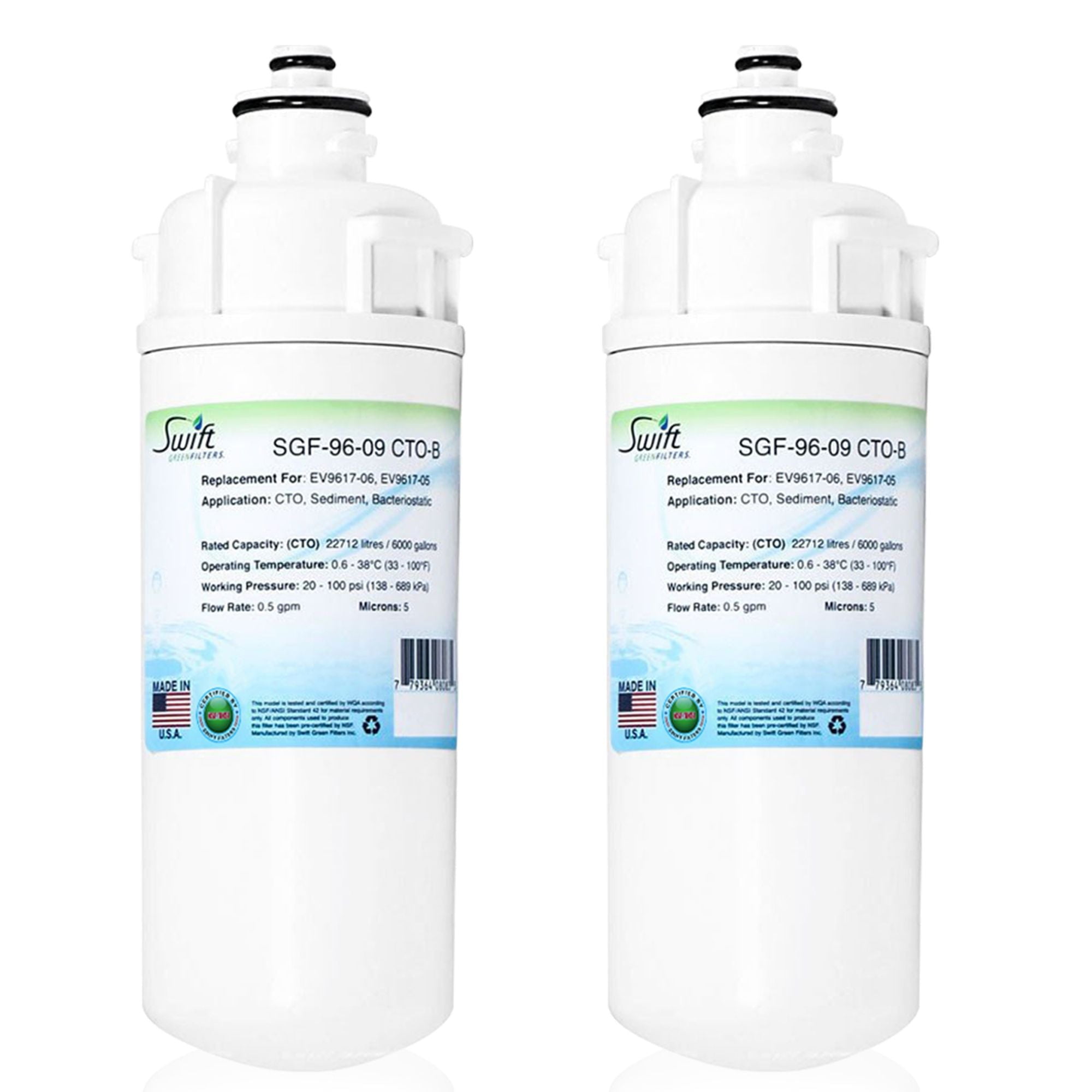Swift Green Filters SGF-96-09 CTO-B Compatible Commercial Water Filter ...
