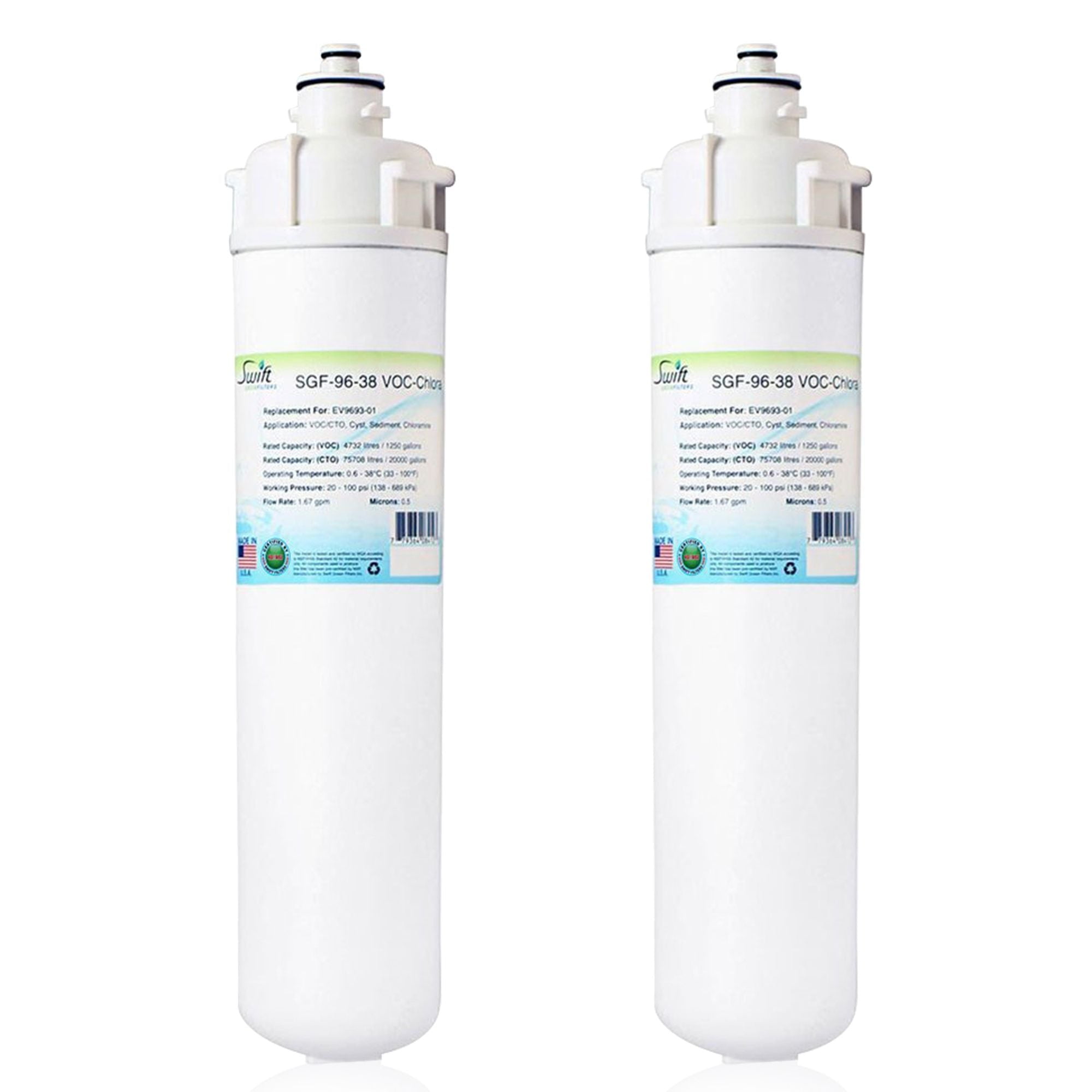 Swift Green Filters SGF-96-38 VOC Compatible Commercial Water Filter ...