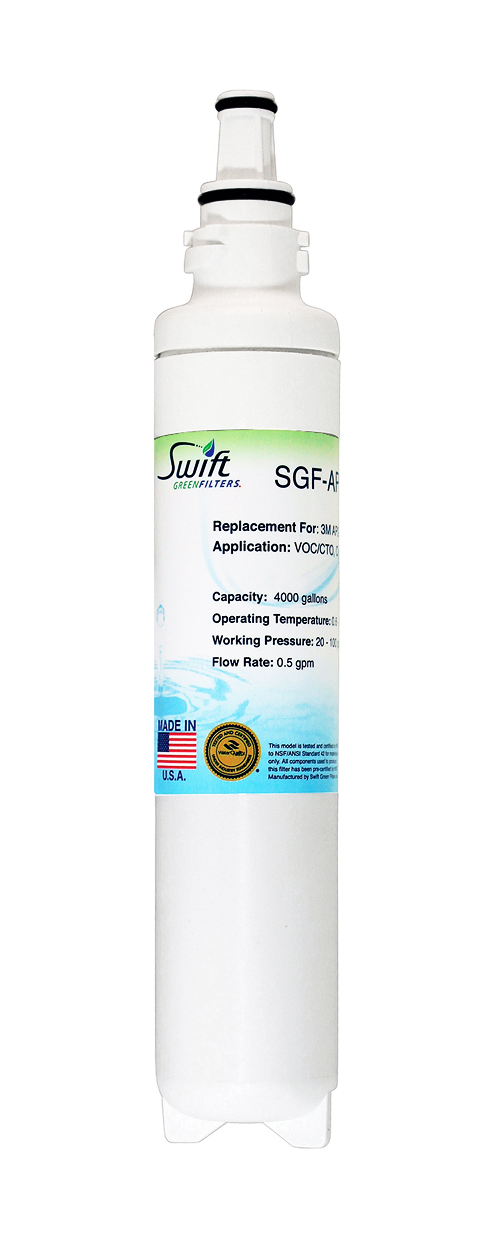 Swift Green Filters SGF-AP2-405GS Rx Replacement Water Filter for 3M ...