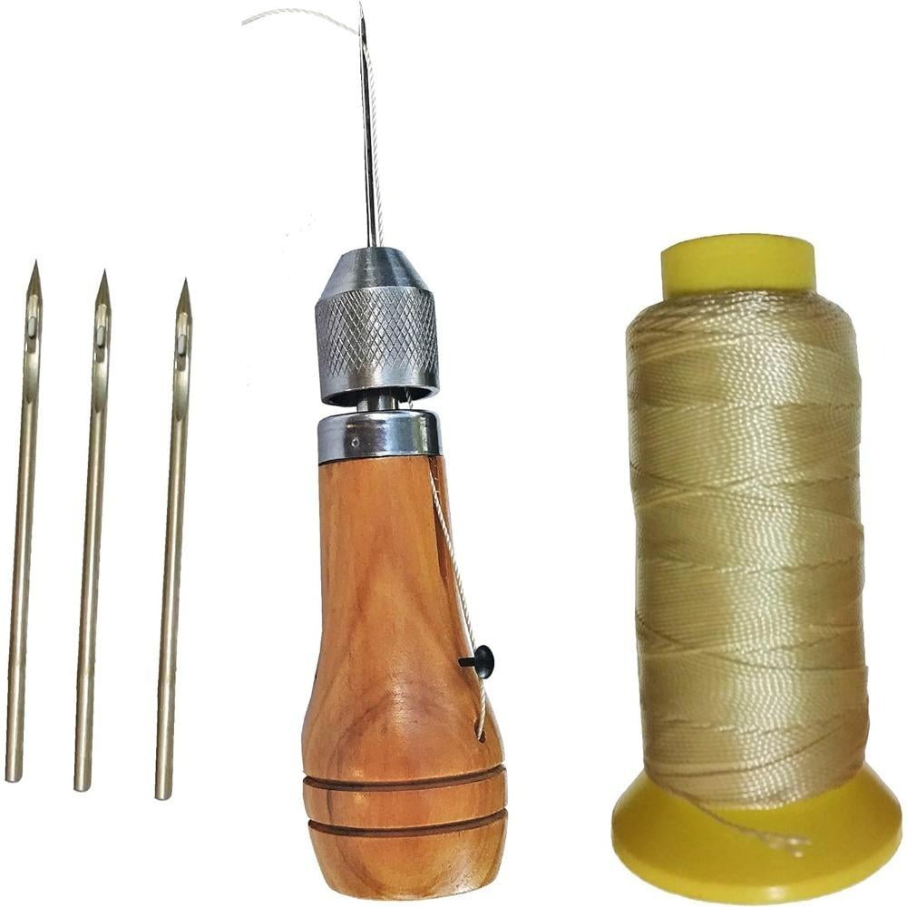 Swift Stitch Hand Sewing Awl Kit Leather Canvas Repair Saddles Coat ...