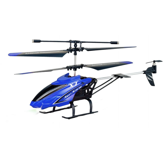 Swift Stream Remote Control 9.4 inch Blue X-7 Helicopter - Walmart.com