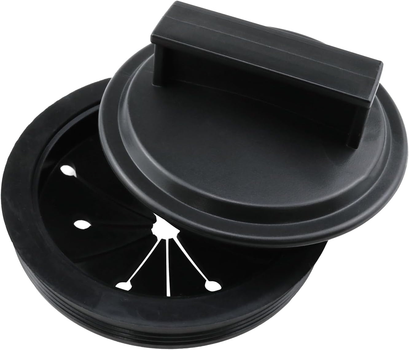 SwiftGlow 3 "Kitchen Sink Plug and 3 1/8" Garbage Disposal Splash Guard ...