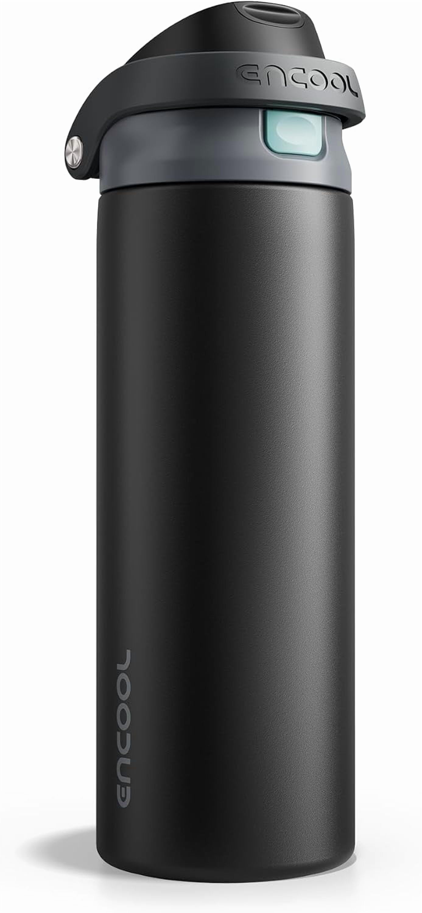 SwiftSip Insulated Stainless Steel Water Bottle with Straw - Leak Proof ...