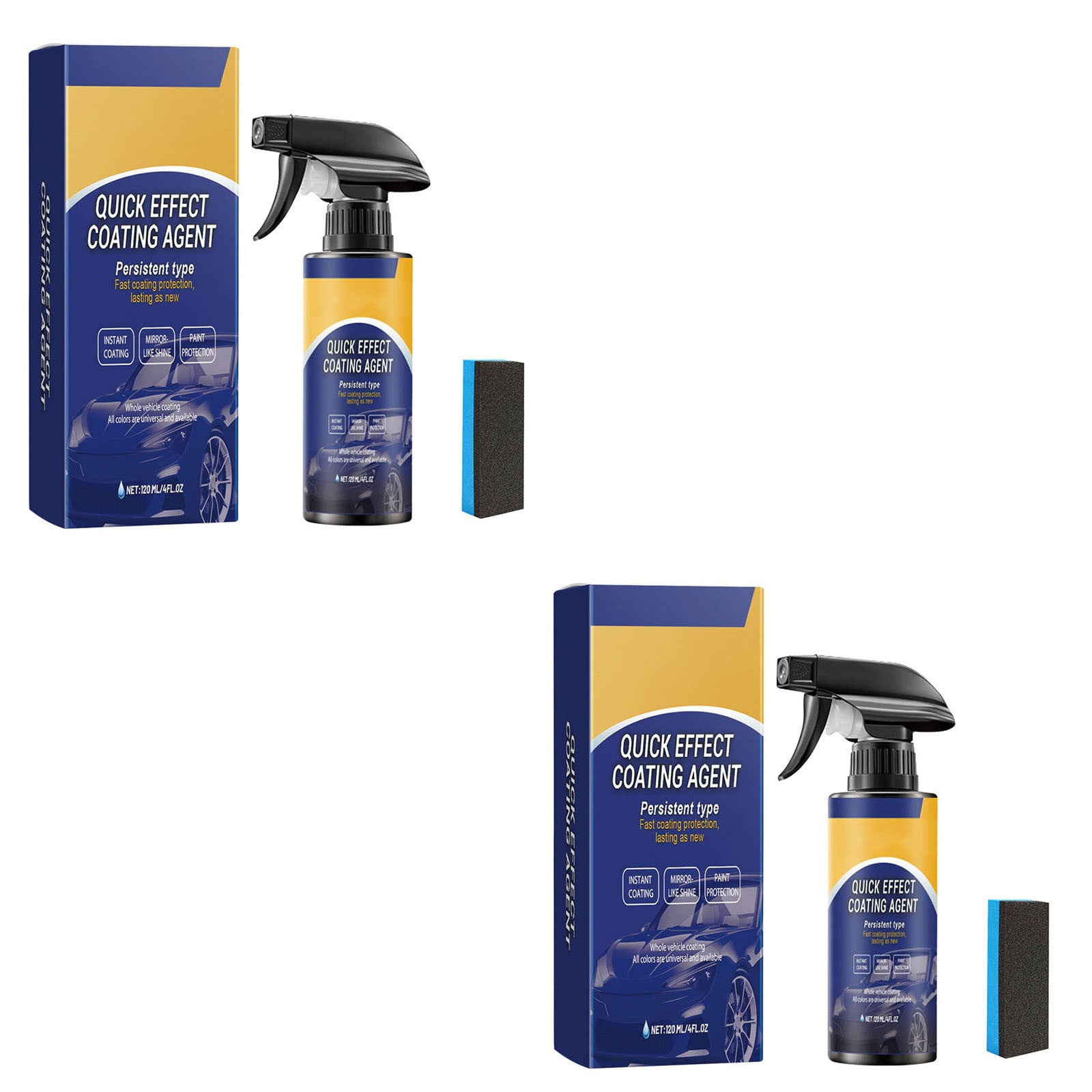 Swiftyle 1-3 PC 120ml Car Coating Spray - Waterproof Crystal Plating ...