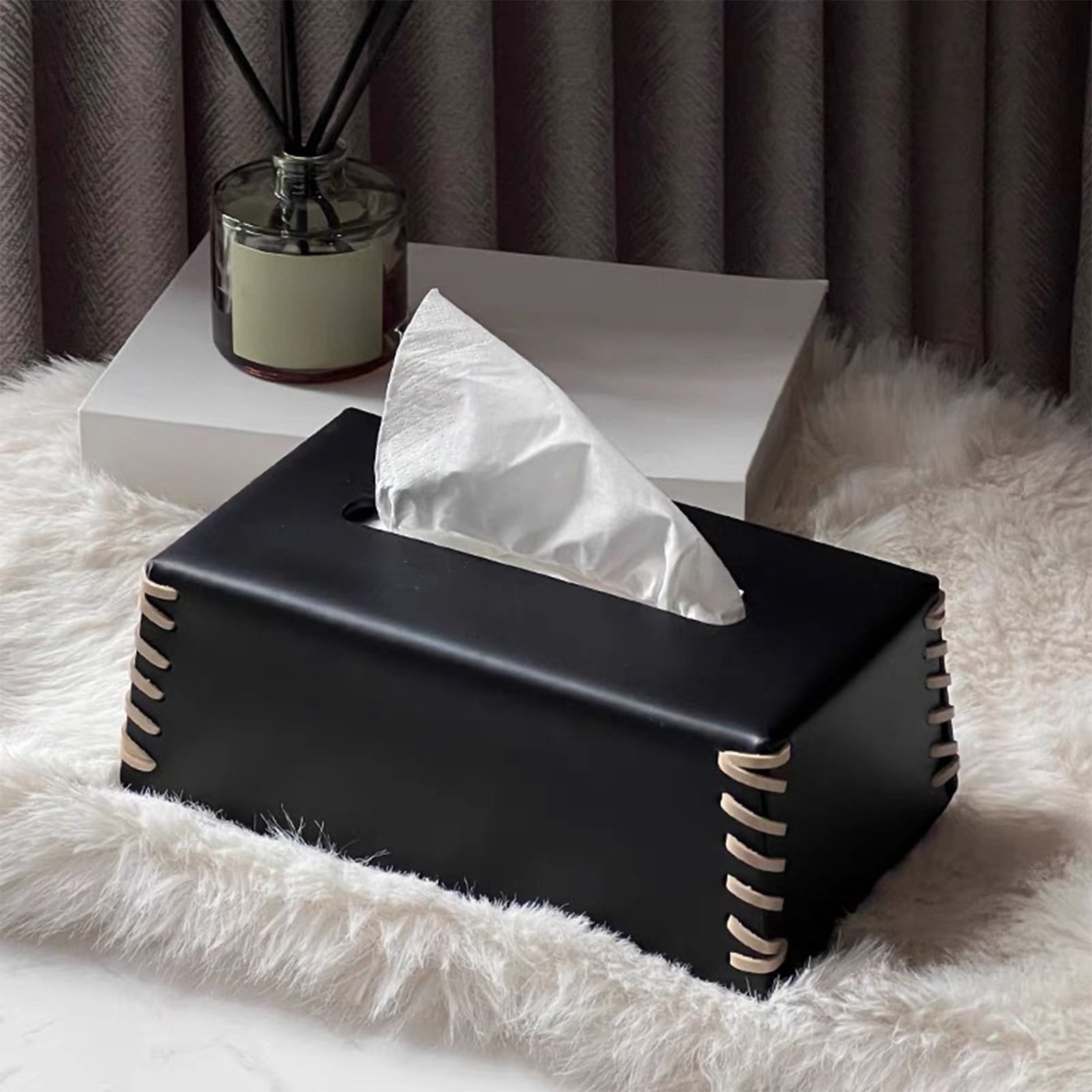 Swiftyle 1-3 PC Polyurethane Tissue Box, Modern Abbreviated Style for ...