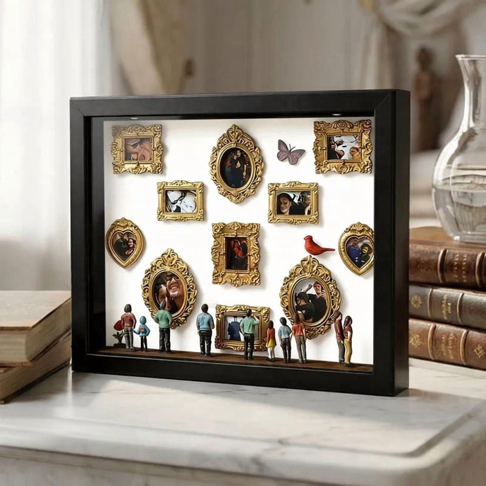 Swiftyle 1 Pcs Paper-cut Silhouettes Box DIY Miniature Shadowbox Kit ...
