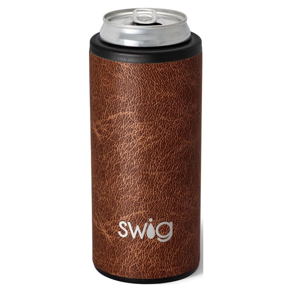 Swig Life 12oz Skinny Can Cooler | Insulated Stainless Steel Slim Can ...