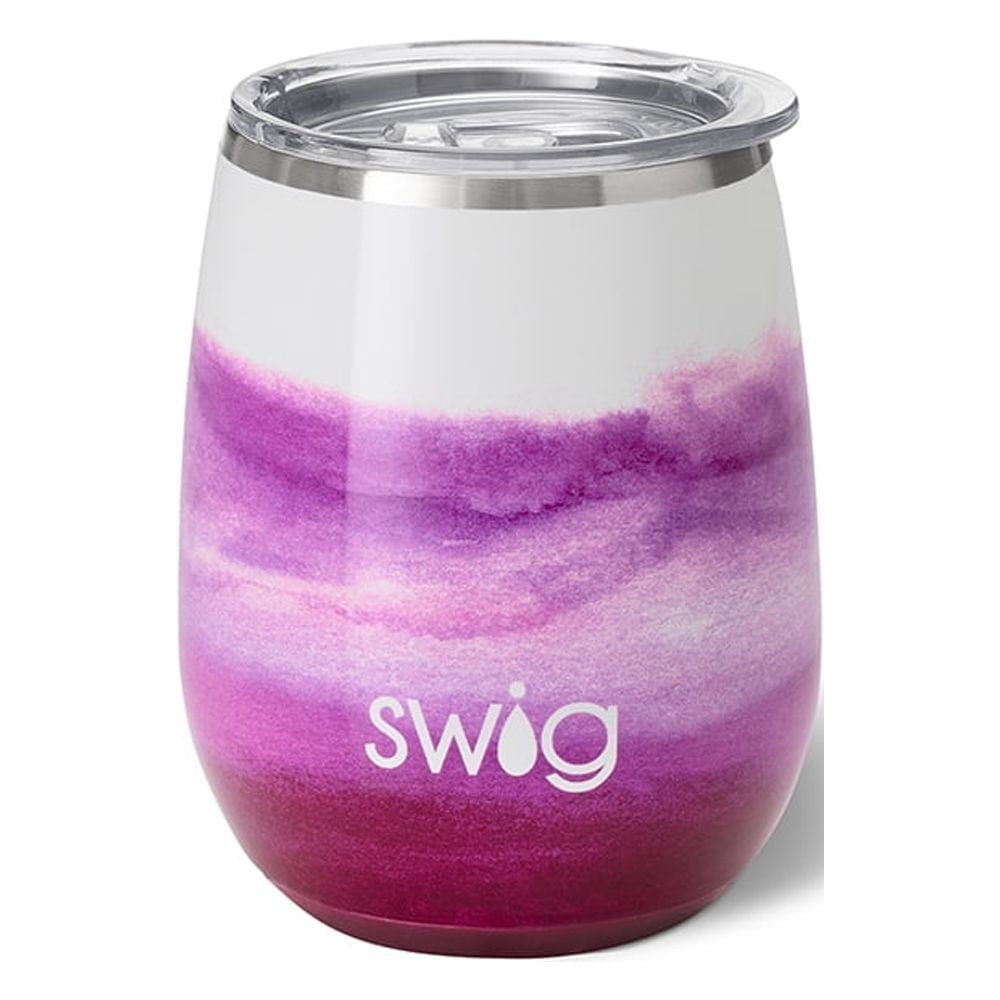 Swig Life 14oz Stemless Wine Cup | Insulated Stainless Steel Wine ...