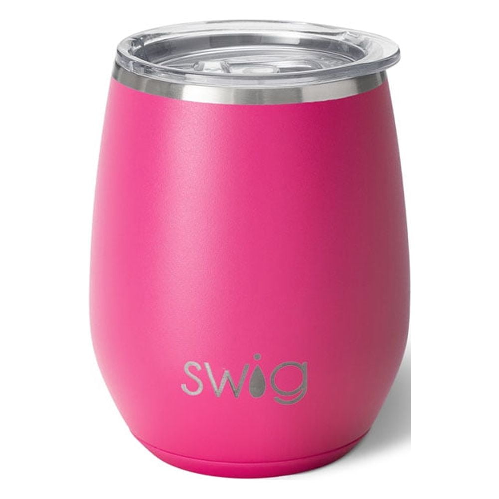 Swig Life 14oz Stemless Wine Cup | Insulated Stainless Steel Wine ...