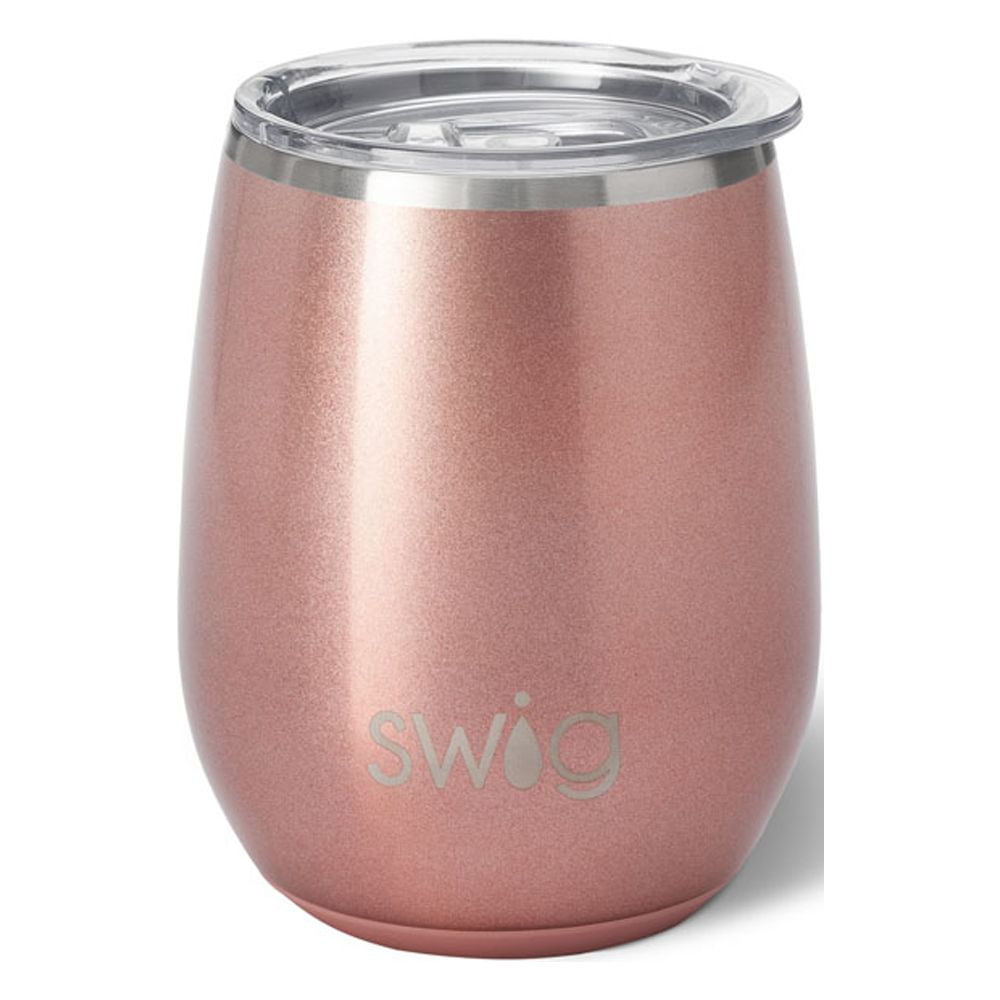 Swig Life 14oz Stemless Wine Cup | Insulated Stainless Steel Wine ...