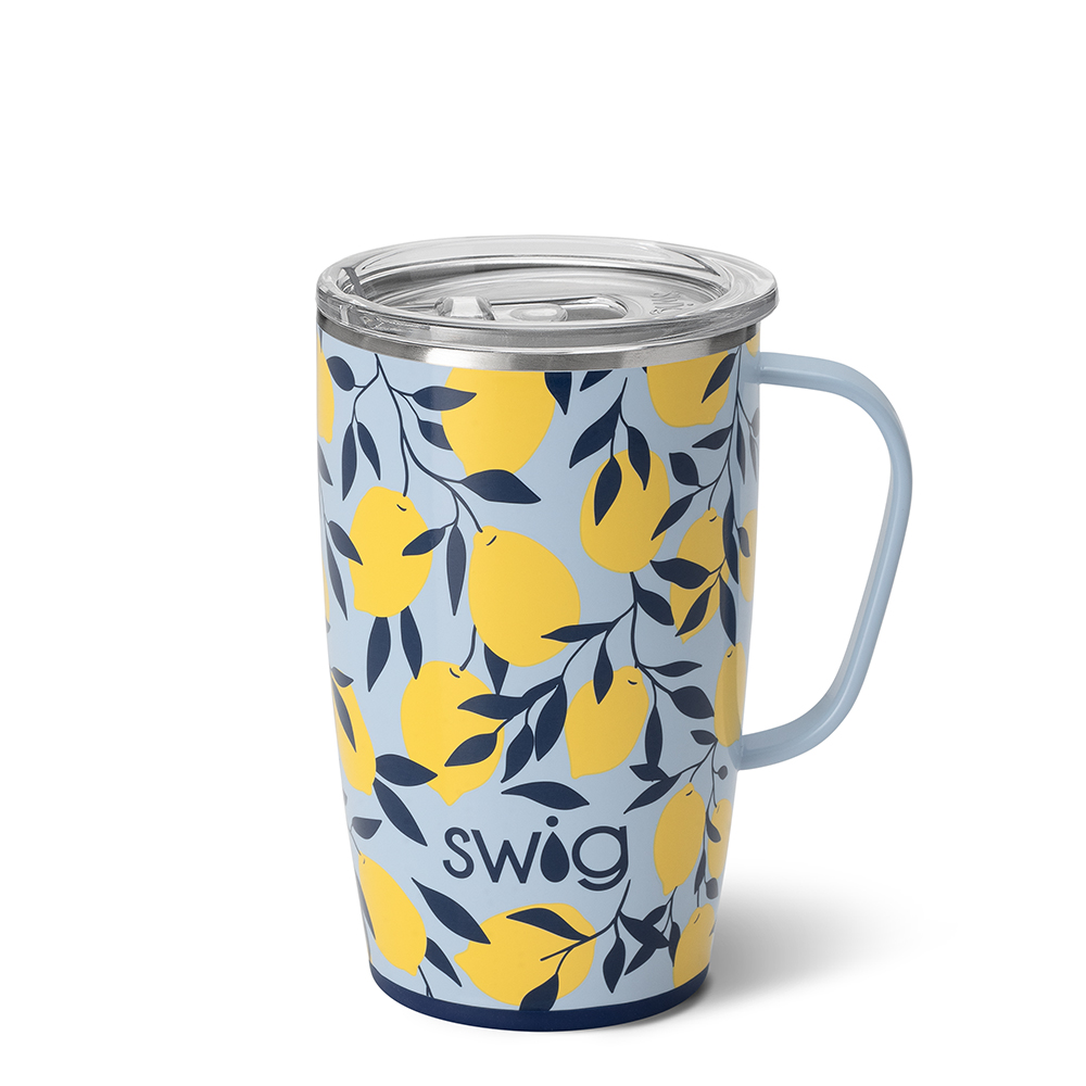 Swig Life 18oz Travel Mug | Insulated Stainless Steel Tumbler with ...